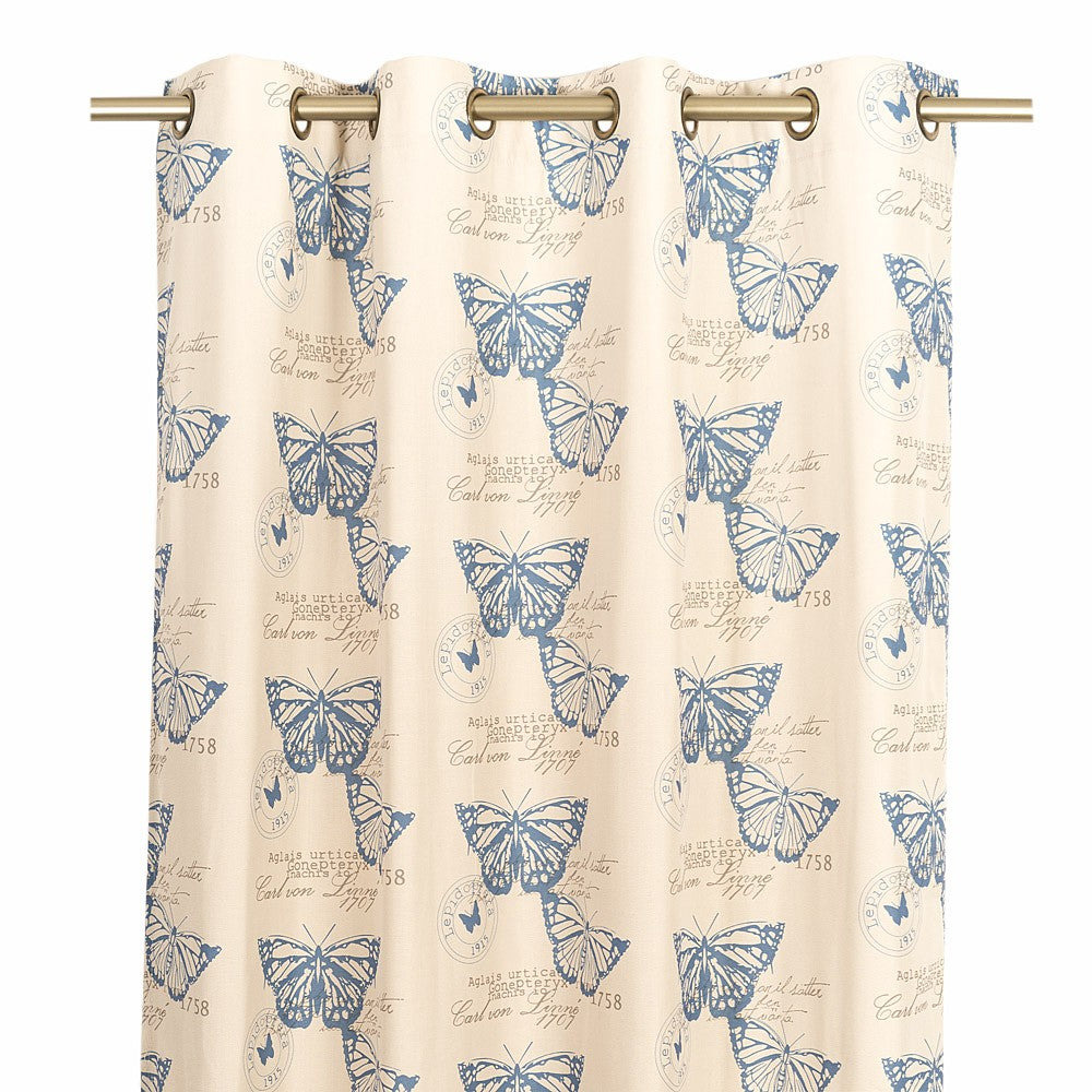 Cortina Lino Mariposa Con Argollas 140X230 Cm – Chantilly